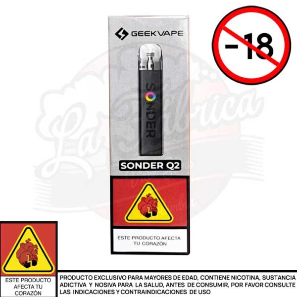 Sonder Q2 Kit - Geekvape - LA FABRICA VAPE STORE